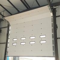 China External 0.5m/S Steel Sandwich Overhead Industrial Garage  Roller Doors for sale