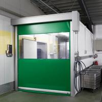 China 2m/S 1.5KW PVC Curtain Industrial Sectional Overhead Door For Warehouse for sale