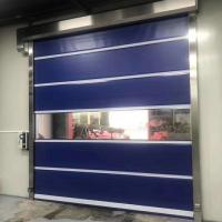 China 2m/S 1.5KW PVC Curtain Industrial Sectional Overhead Door For Warehouse for sale