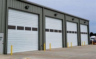 China Commercial Industrial Sectional Door Vertical Lift 1.5KW PVC for sale