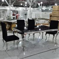China 20mm Marble Top Dining Tables for sale