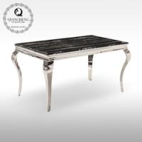 China 20mm Marble Top Dining Tables for sale