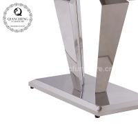 China OEM 140x45x75cm Metal Marble Top Console Table For Living Room for sale