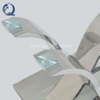 China High Gloss 0.216cbm SS Coffee Table 12mm Tempered Glass Center Table for sale