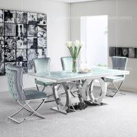 China 200cm 10 Seater Dining Table Set for sale