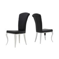 China Home Furniture 20x26x42inch SS Dining Chairs Bold Curves American Style for sale