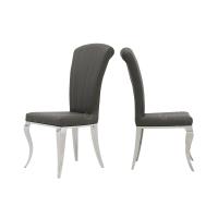 China Home Furniture 20x26x42inch SS Dining Chairs Bold Curves American Style for sale