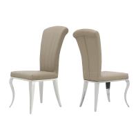 China Home Furniture 20x26x42inch SS Dining Chairs Bold Curves American Style for sale