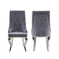 China Comfort 62x52x107cm SS Dining Chairs Nordic style Modern Furniture for sale