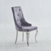 China Comfort 62x52x107cm SS Dining Chairs Nordic style Modern Furniture for sale