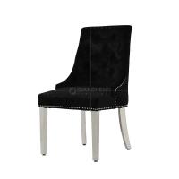 China Qiancheng Velvet Modern Dining Chair for sale