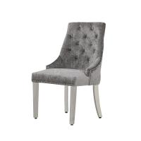 China Qiancheng Velvet Modern Dining Chair for sale