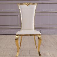 China Restaurant ODM SS Dining Chairs With Upholstered Seat Cushion for sale