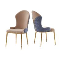 China Backrest Decoration 50x60x97cm SS Dining Chairs Modern Dining Room Chairs for sale