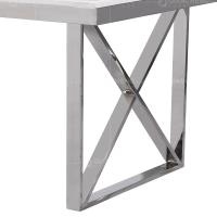 China White Smooth 78''X39''X30'' Luxury Marble Dining Table 4 6 Seater For Kitchen for sale
