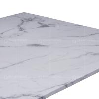 China Rose Gold OEM Luxury Marble Dining Table 6 Seater Naturally hard wearing for sale