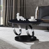 China Extendable 0.17CBM Modern Coffee Table With Glass Top Living Room Furniture for sale