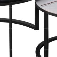 China Round Marble 99kg SS Coffee Table Dia 95cm X Height 40cm Modern Furniture for sale