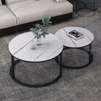 China Round Marble 99kg SS Coffee Table Dia 95cm X Height 40cm Modern Furniture for sale