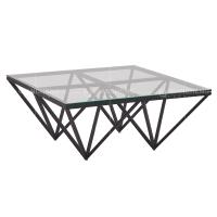 China Luxury 0.5m3 SS Coffee Table 100x100x40cm High Temperature Resistance for sale