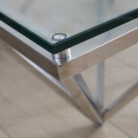 China Luxury 0.5m3 SS Coffee Table 100x100x40cm High Temperature Resistance for sale