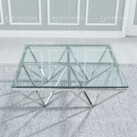 China Luxury 0.5m3 SS Coffee Table 100x100x40cm High Temperature Resistance for sale