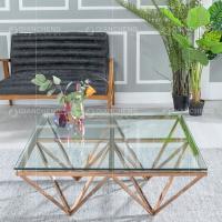 China Luxury 0.5m3 SS Coffee Table 100x100x40cm High Temperature Resistance for sale