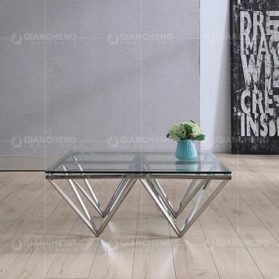China Luxury 0.5m3 SS Coffee Table 100x100x40cm High Temperature Resistance for sale