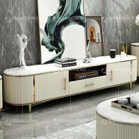 China Modern Artificial Marble Top TV Table Furniture For Dining Room for sale