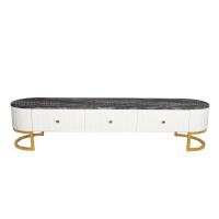 China High Gloss Stainless Steel TV Stand With Drawers Mirror Brushed Finish for sale
