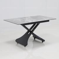 China 120x80x75cm Modern Rectangular Dining Tables Extending With 4 Chairs for sale