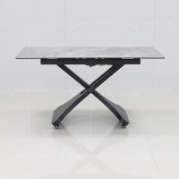 China 120x80x75cm Modern Rectangular Dining Tables Extending With 4 Chairs for sale
