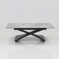 China 120x80x75cm Modern Rectangular Dining Tables Extending With 4 Chairs for sale