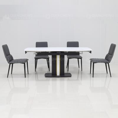 China 150cm Four Seater Dining Table Set for sale
