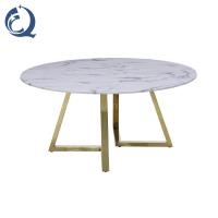 China Marble Top SS Dining Tables With Chairs 60