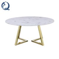 China Marble Top SS Dining Tables With Chairs 60