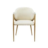 China 0.2m3 Gold Frame SS Dining Chairs For Sitting Room for sale