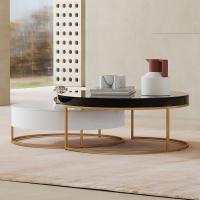 China 0.91m3 SS Coffee Table Sturdy Wood Top Home Tea Table for sale