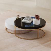 China 0.91m3 SS Coffee Table Sturdy Wood Top Home Tea Table for sale