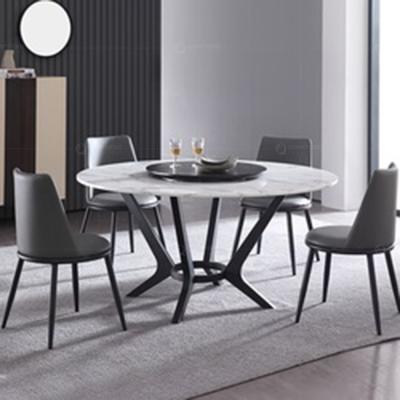 China High quality customized color 6 seater luxury marble dining tables for sale