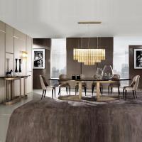 China Fashion SS Dining Tables Kitchen Room Furniture Marble Top for sale