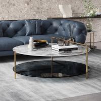 China Round SS Coffee Table Sets Hotel Center Home Living Room Furniture for sale