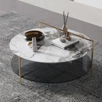 China Round SS Coffee Table Sets Hotel Center Home Living Room Furniture for sale