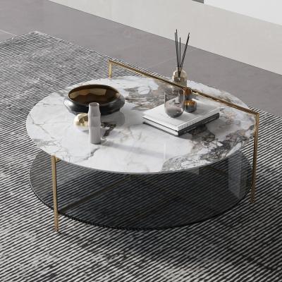 China Round SS Coffee Table Sets Hotel Center Home Living Room Furniture for sale