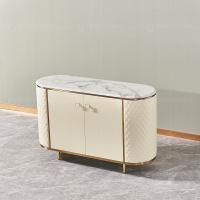 China Modern 201 Stainless Steel Console Table With Drawer 0.46m3 for sale