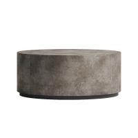 China Stainless Steel Base Side Corner SS Coffee Table Artificial Marble Top for sale