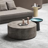 China Stainless Steel Base Side Corner SS Coffee Table Artificial Marble Top for sale