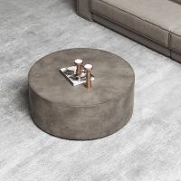 China Stainless Steel Base Side Corner SS Coffee Table Artificial Marble Top for sale