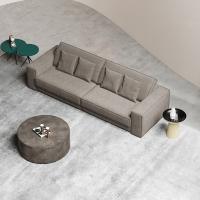 China Stainless Steel Base Side Corner SS Coffee Table Artificial Marble Top for sale