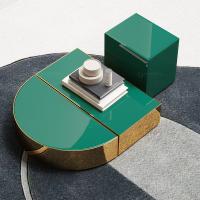China Space Saving Modern Adjustable Coffee Tables SS Steel Furniture for sale